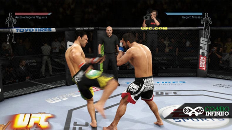 Bug bizarro no novo UFC da EA Games joga personagem pelos ares. Assista ...