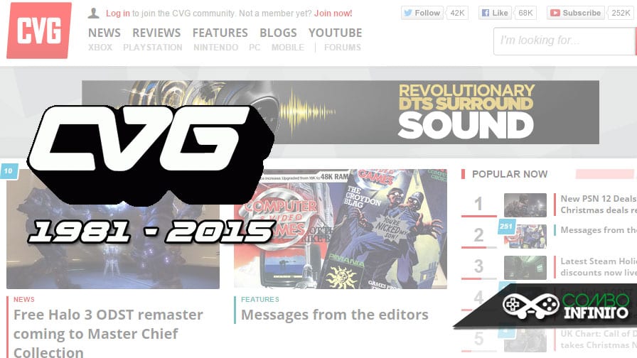 CVG, a publicação mais antiga do mundo sobre games, oficializa o fim de ...