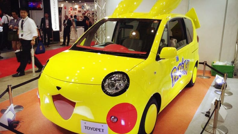 Toyota apresenta carros com temáticas Pokémon - Combo Infinito