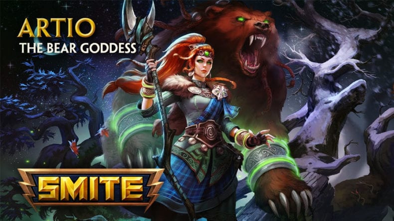 Deusa celta ''Ártio'' é a nova personagem de Smite - Combo Infinito