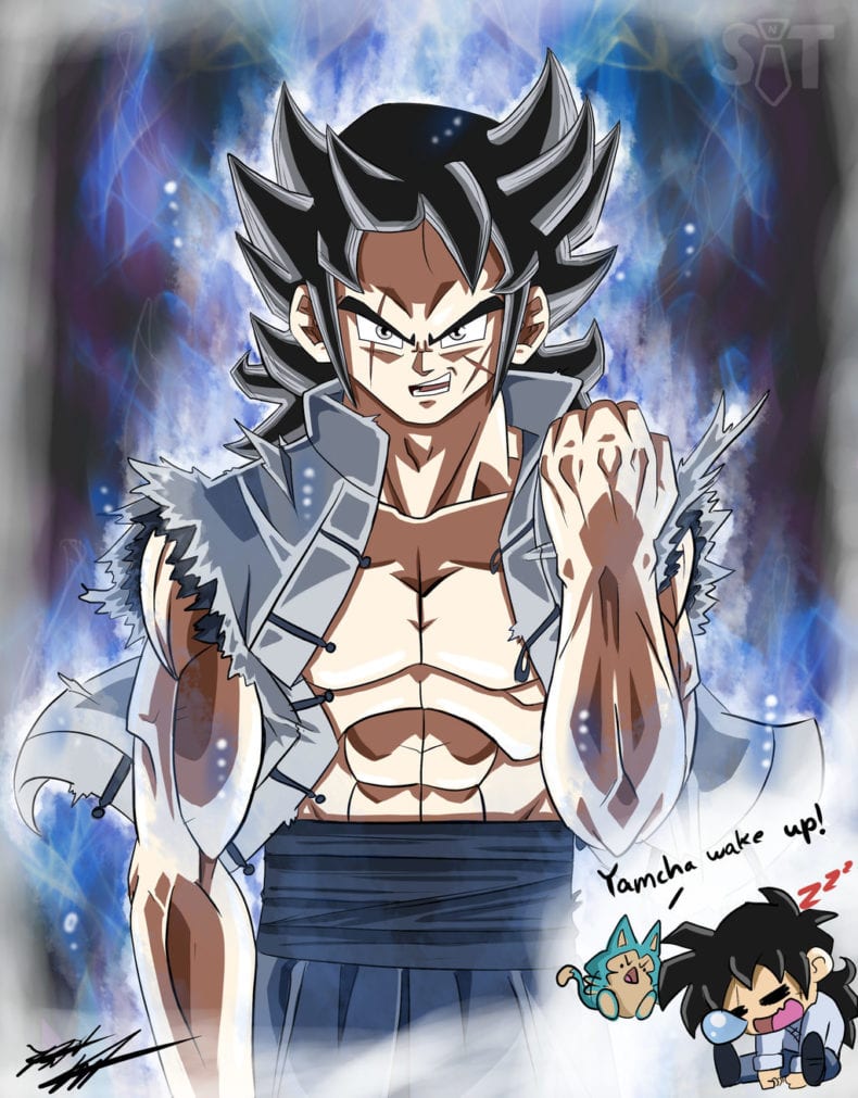 Esta imagem do Yamcha em versão Ultra Instinct vai te surpreender ...
