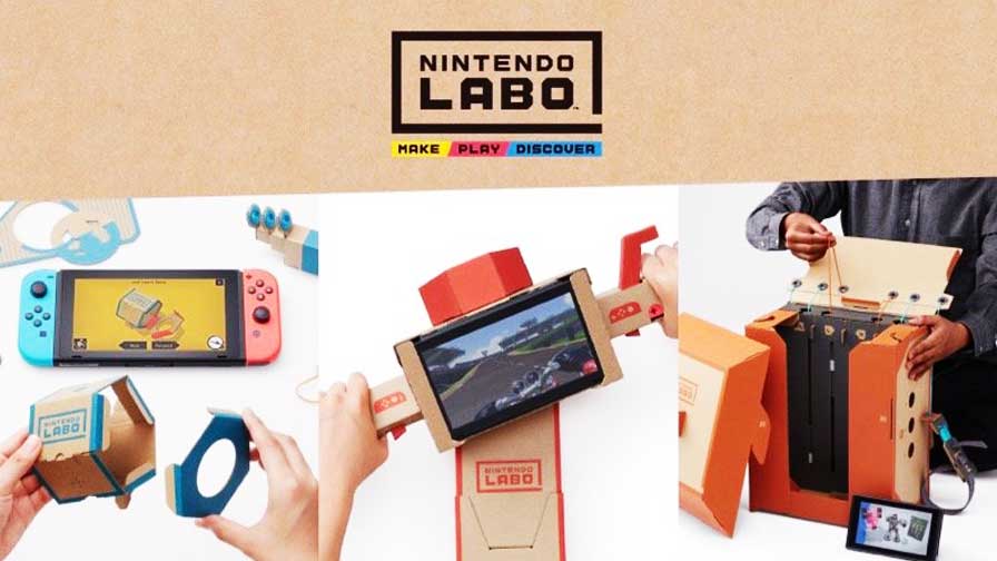 Nintendo Labo é anunciado para o Switch - Combo Infinito
