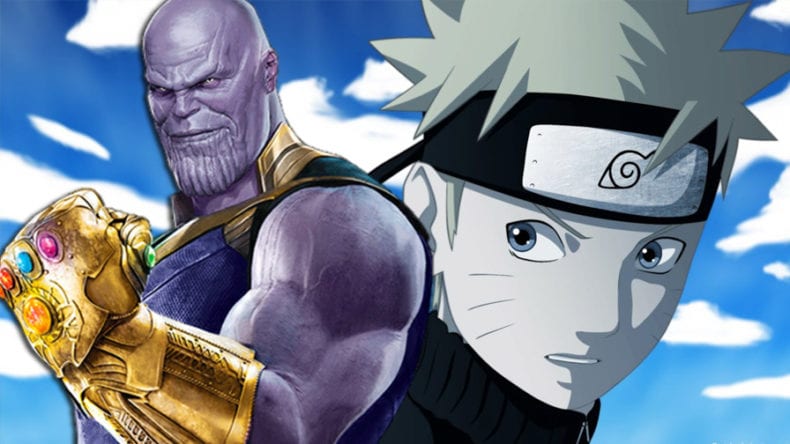 Vídeo mostra como seria Naruto com som de Vingadores: Guerra Infinita - Combo Infinito