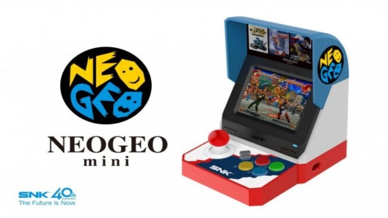 SNK revela o Neo Geo Mini e o console surpreende pelo formato! - Combo ...