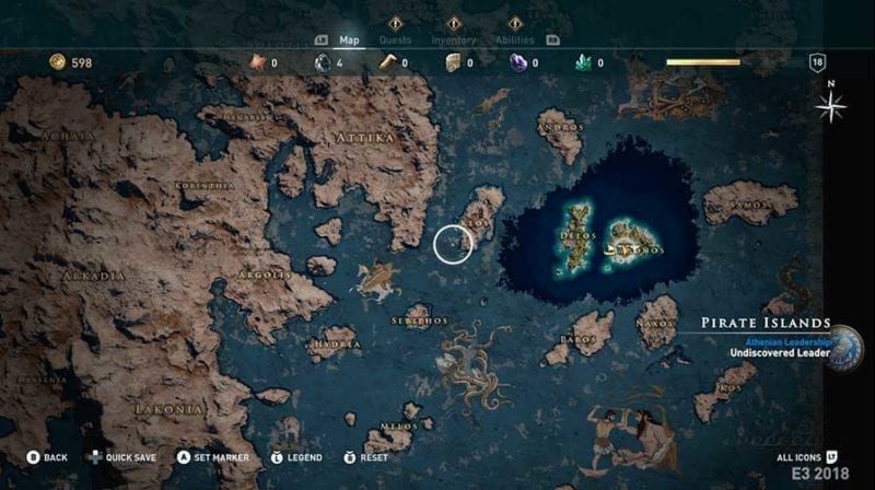 Assassins Creed Odyssey tem mapa revelado - Combo Infinito