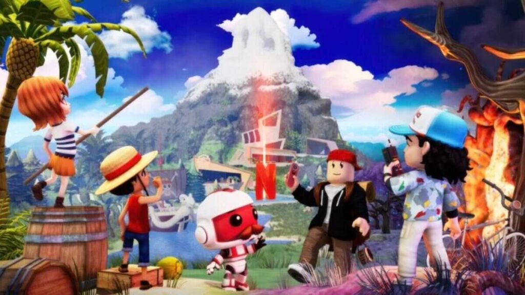 Netflix lança parque digital temático no Roblox