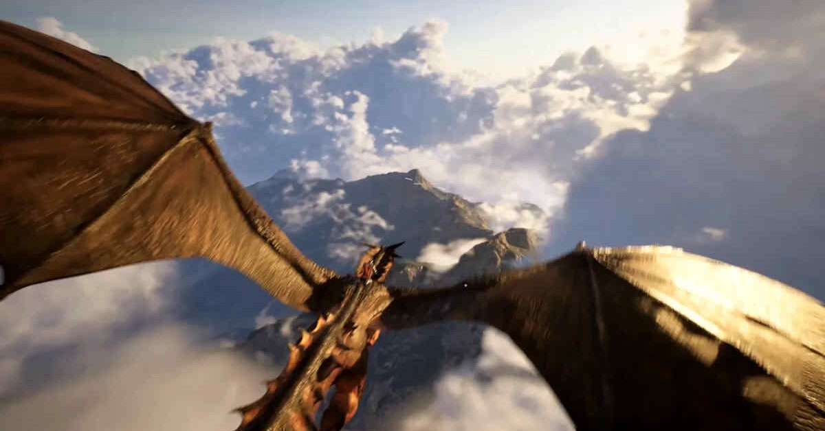 Dragontwin: Conheça o jogo criado na Unreal Engine 5 onde você pilota ...